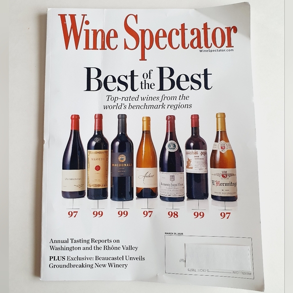 Wine Espectator | Kitchen | Wine Spectator Magazine March 3 225 Best Of ...